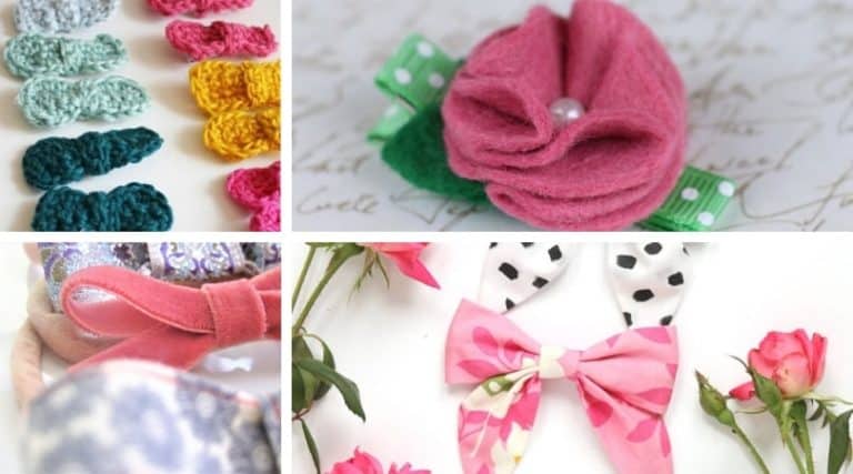 21 Best DIY Newborn Baby Hair Bow Tutorials for Your Little Girl ...