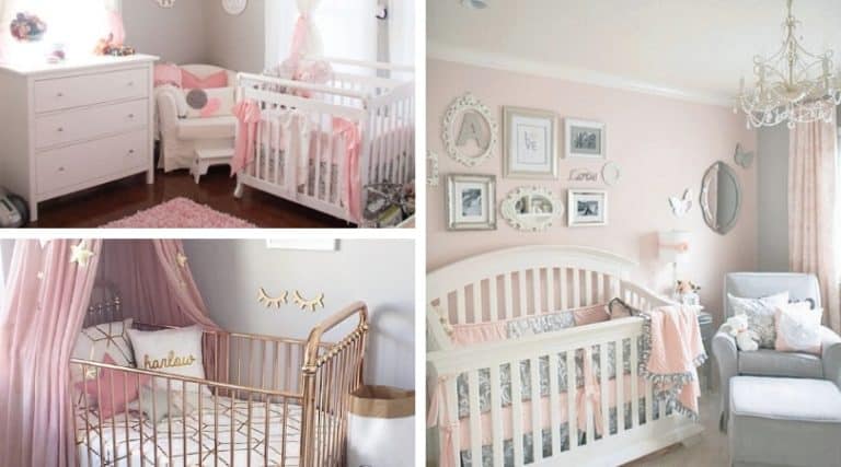 15 Cutest Baby Girl Nursery Room Ideas (pink & girly) – Habitat for Mom