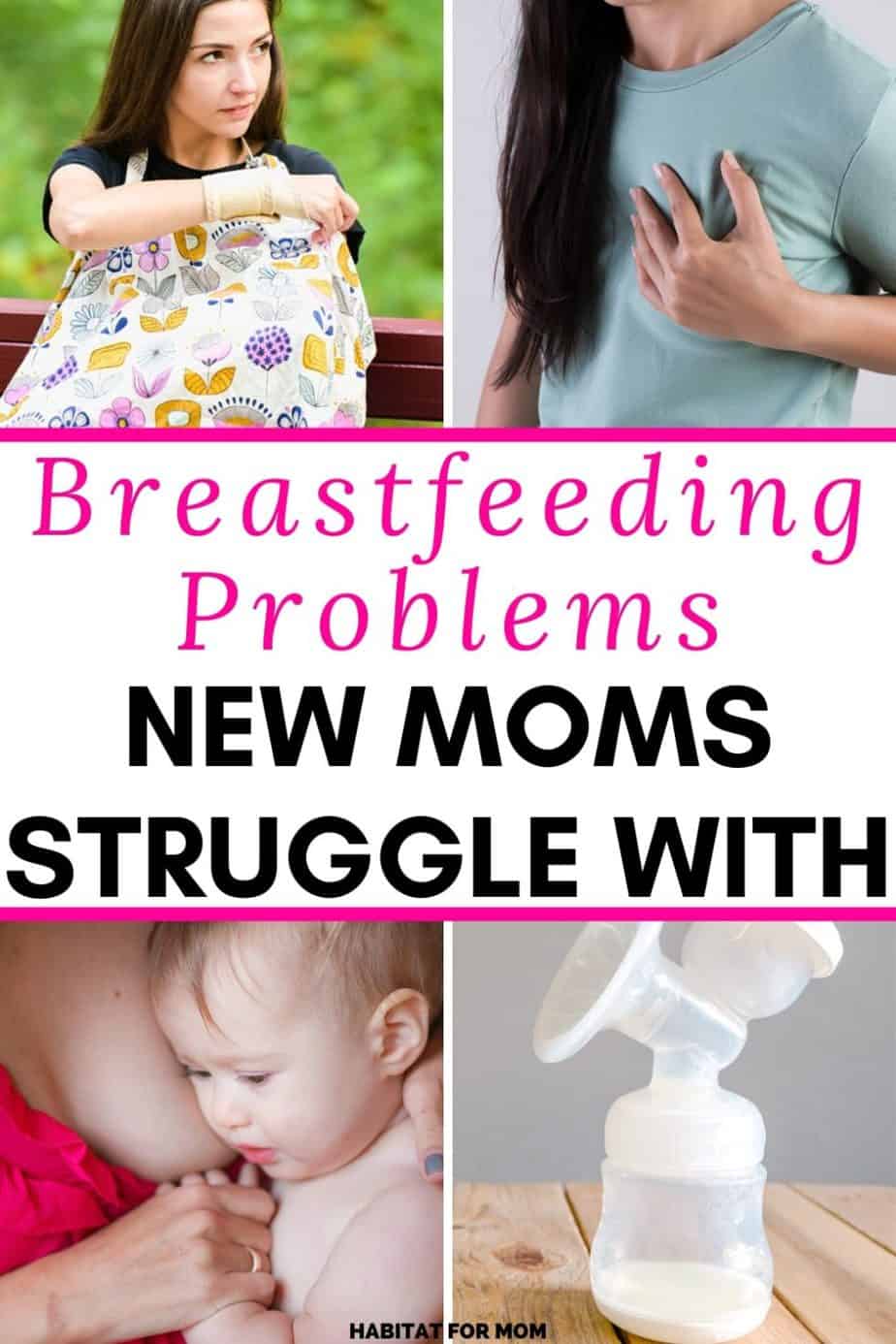 7 Breastfeeding Problems New Moms Struggle With The Most – Habitat for Mom