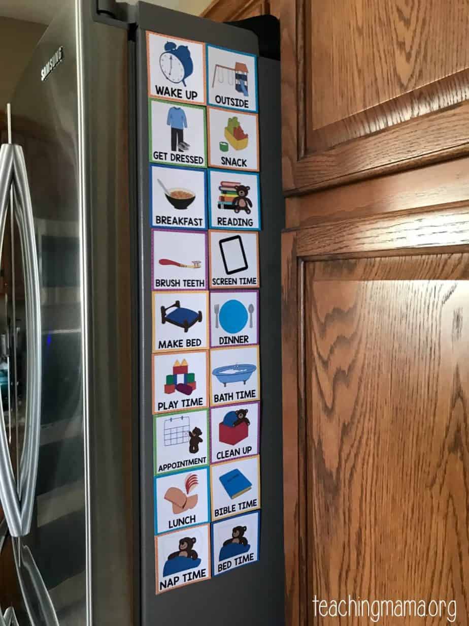 Daily Routine Charts for Kids (7 fun visual schedules) – Habitat for Mom