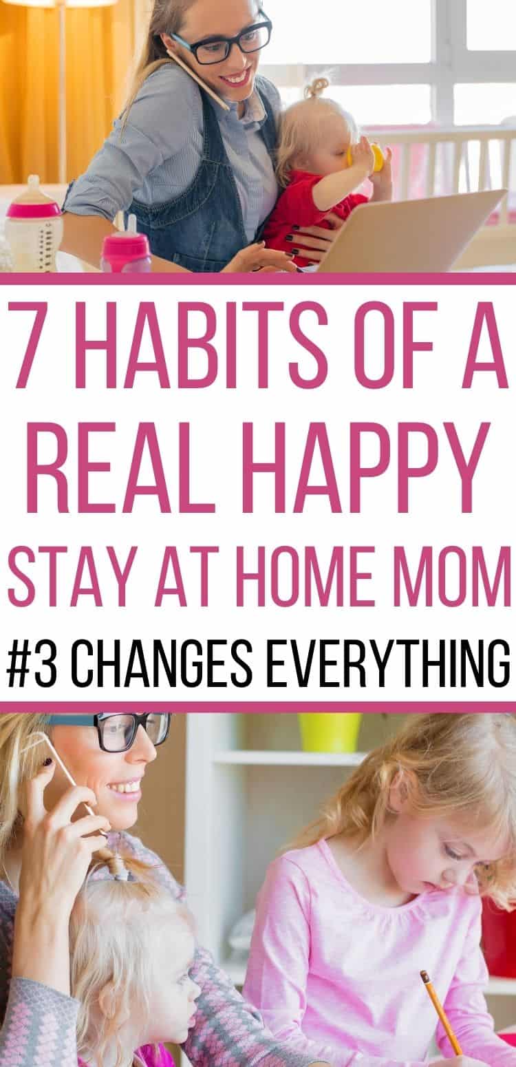 7 Significant Habits of a Happy Stay at Home Mom – Habitat for Mom