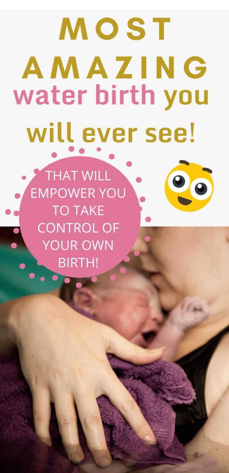 The Most Amazing at Home Water Birth You Will Ever See – Habitat for Mom