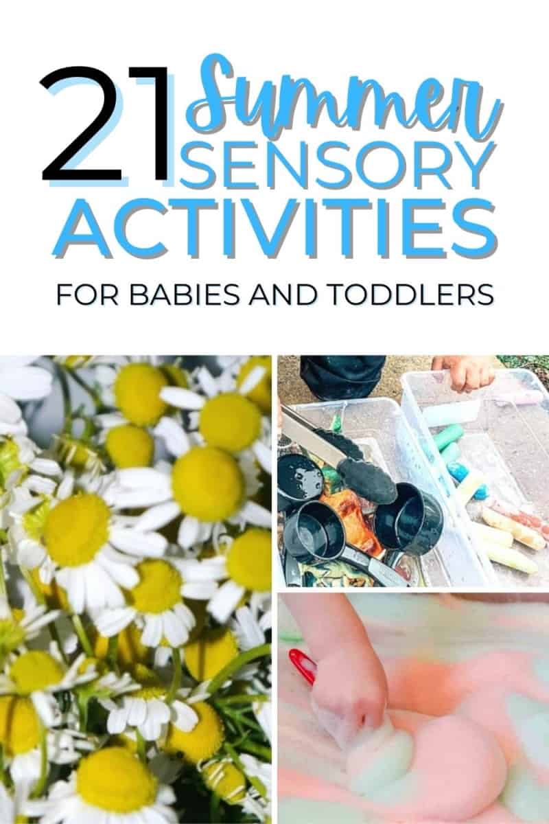 21 Summer Sensory Activities for Babies and Toddlers – Habitat for Mom