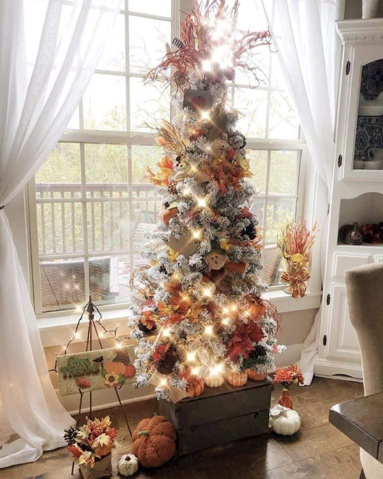 23 Fall Christmas Tree Decorations and Ideas – Habitat for Mom