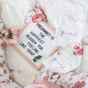 40 Letter Board Pregnancy Announcement Ideas – Habitat for Mom