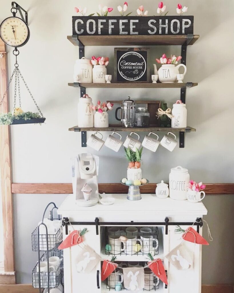 15 Coffee Bar Set Up & Organization Ideas at Home – Habitat for Mom