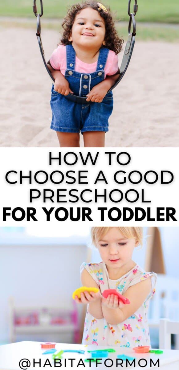 How to Choose a Good Preschool for Your Toddler (6 tips from a ...